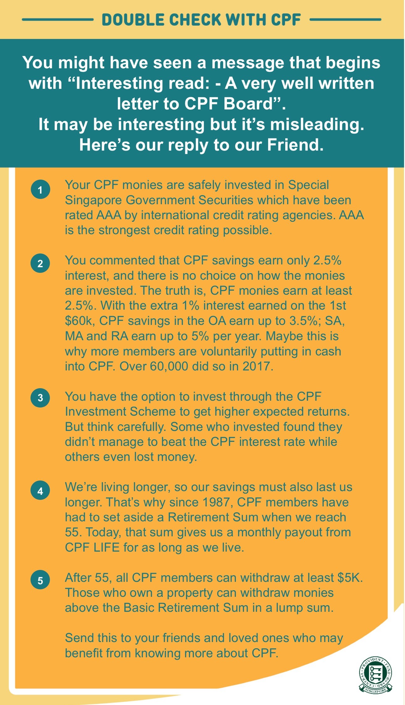 CPFB | Clarifications